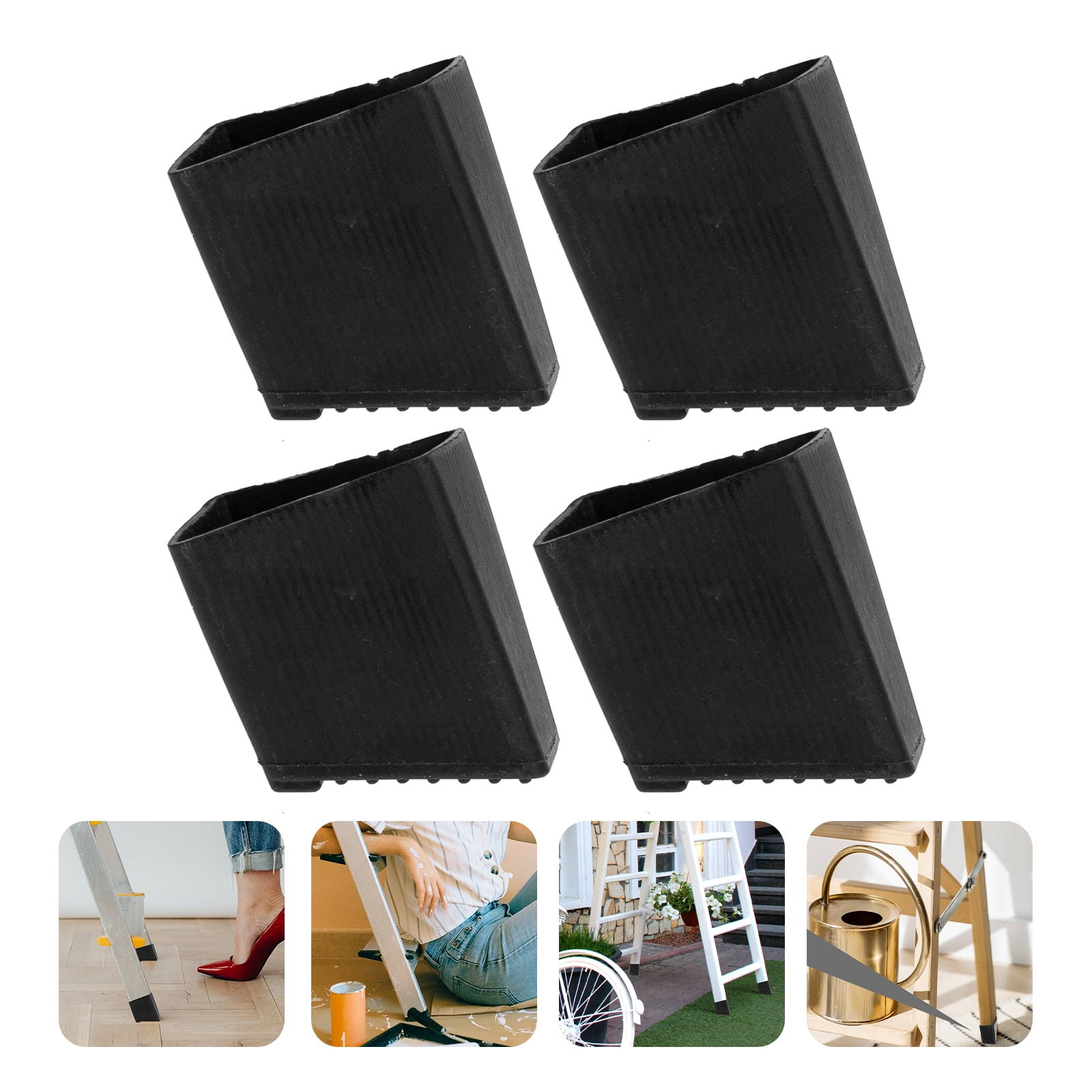 ROSENICE 4 Pcs Werner Ladder Feet Pads Protector Foot Cover - Walmart.com