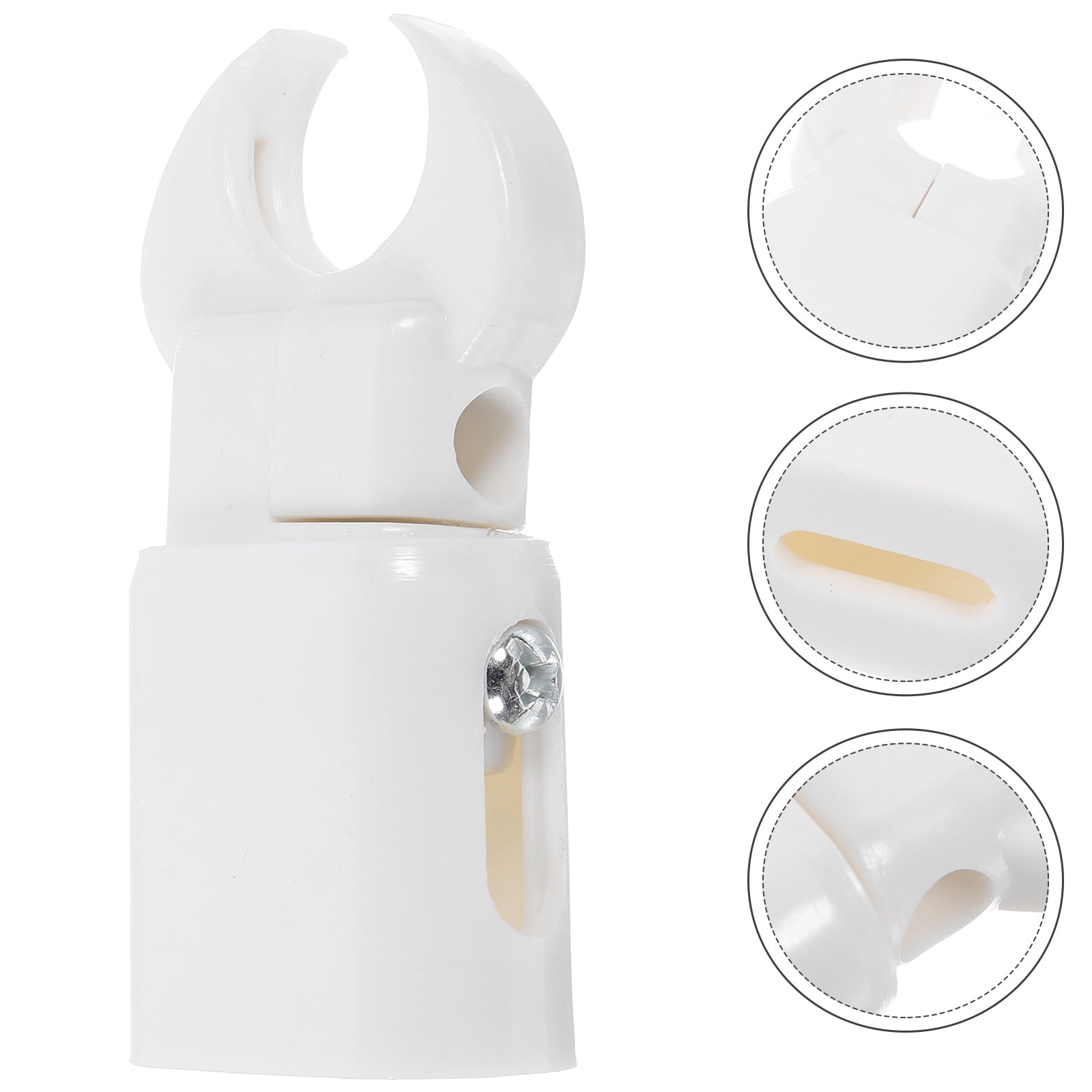 ROSENICE 4Pcs Radiator Hanging Rack White Aluminum Drying Clothes ...