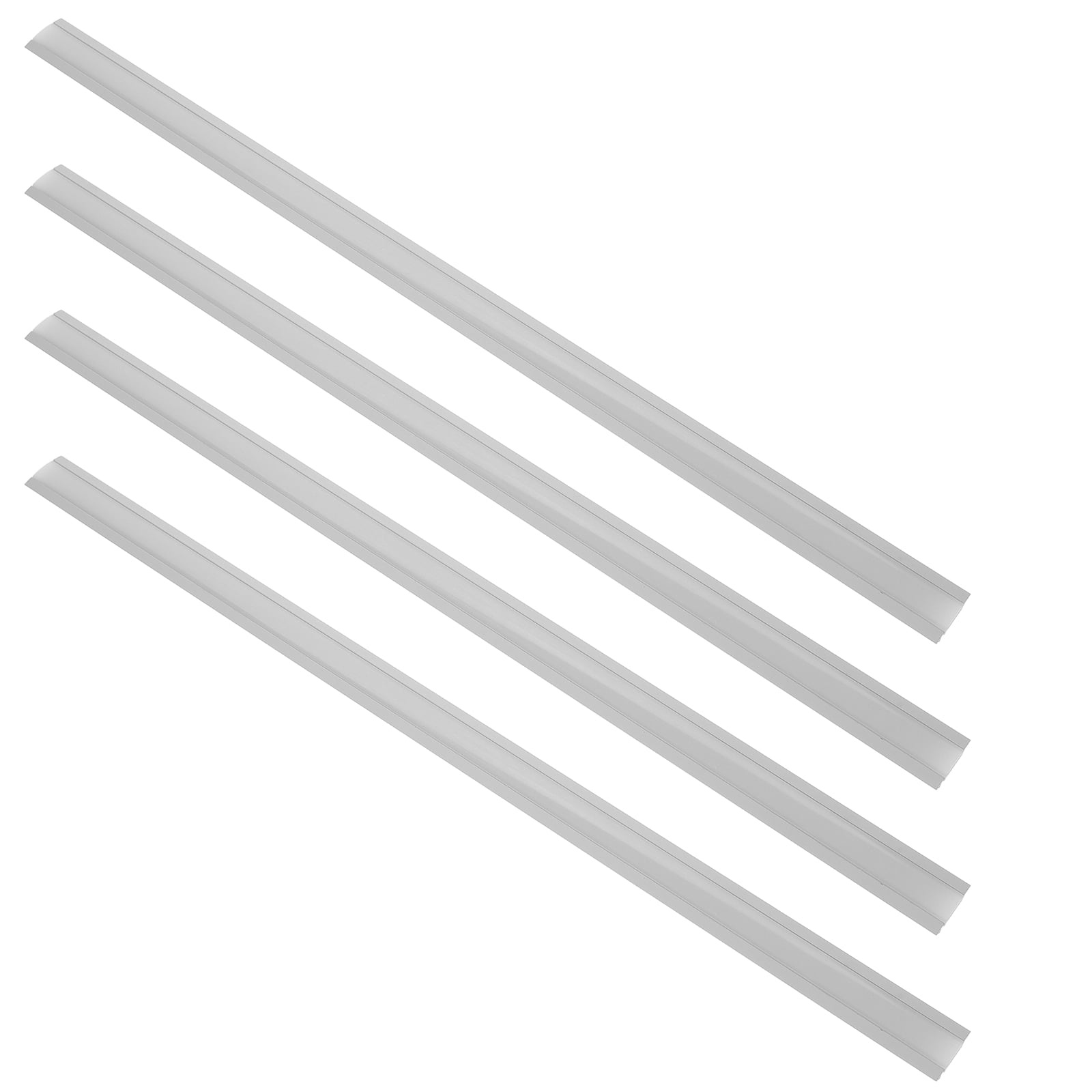 ROSENICE 4Set Led Strip Light Extrusion in U-shaped Design for Led ...