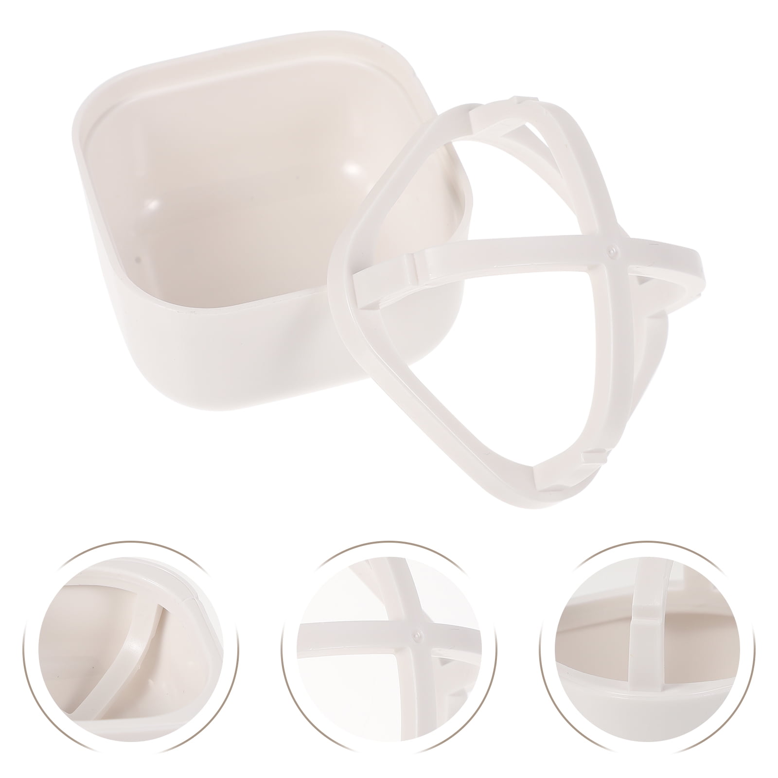 ROSENICE 5 Pcs Beauty Egg Storage Box Practical Sponge Holder Makeup ...