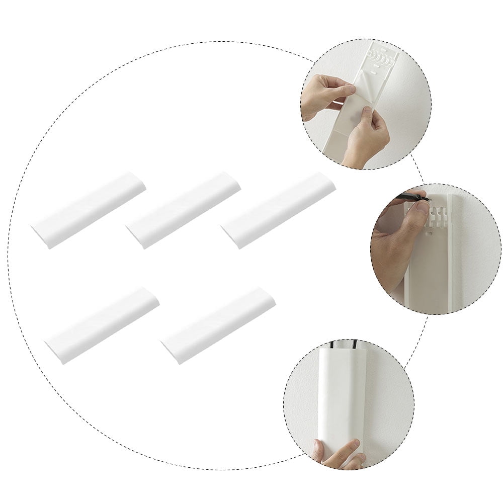 ROSENICE 5 Pcs Wire Container Wall Cable Organizer Receiving Hub ...