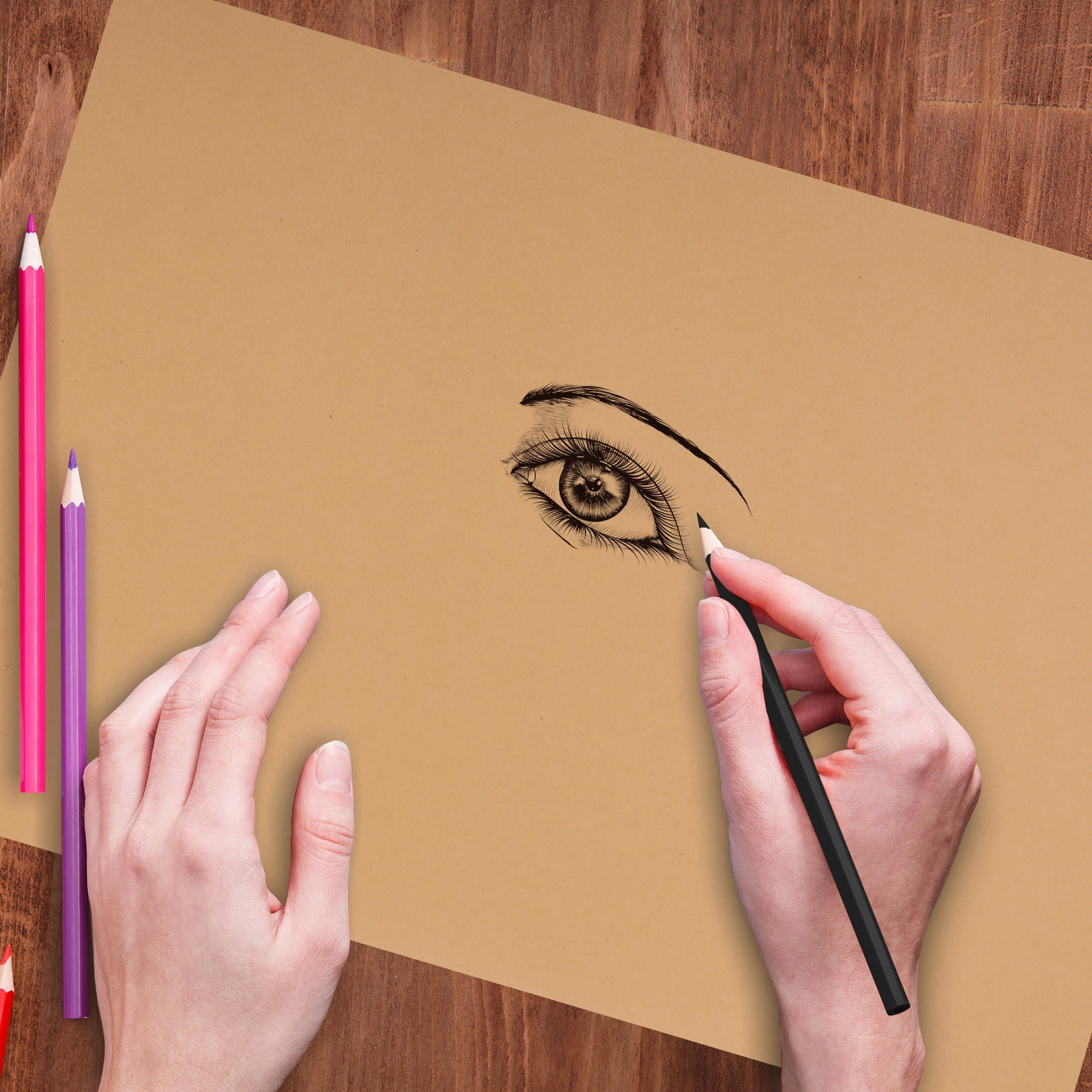 ROSENICE 50 Pcs Cardstock Paper Thick Cardstock Paper Sheets Cardboard ...