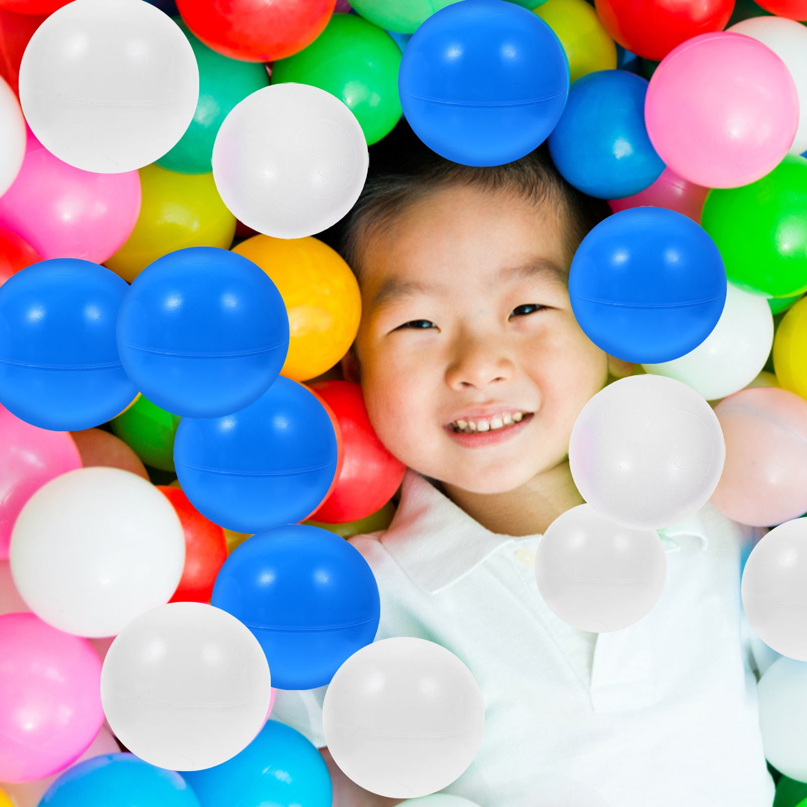 ROSENICE 50 Pcs Ocean Balls Set for Physical Activities Sea Party ...