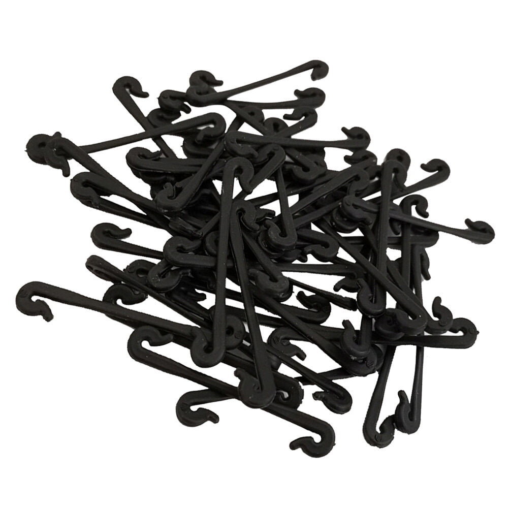 ROSENICE 50 Pcs Vine Fixed Clip Tomato Plant Ties Garden Twist Trellis ...