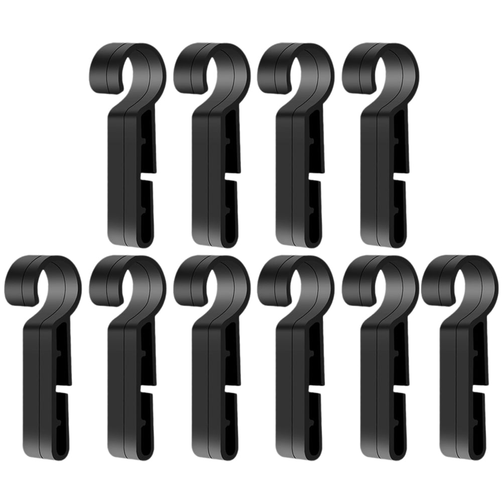 ROSENICE 50Pcs Headlamp Clips Hook for Hard Hat and Helmet Applications ...