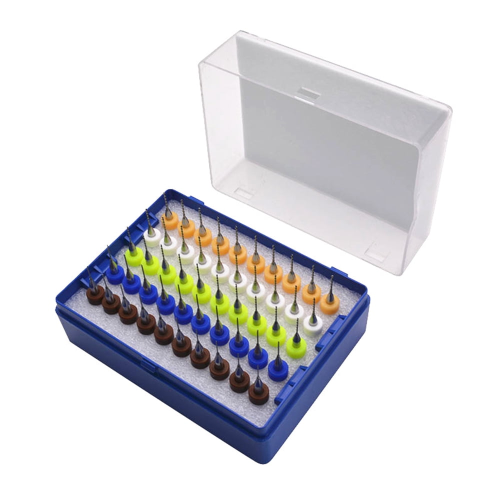 ROSENICE 50Pcs Small Drill Bit Sets Cemented Carbide Drill Bits For ...