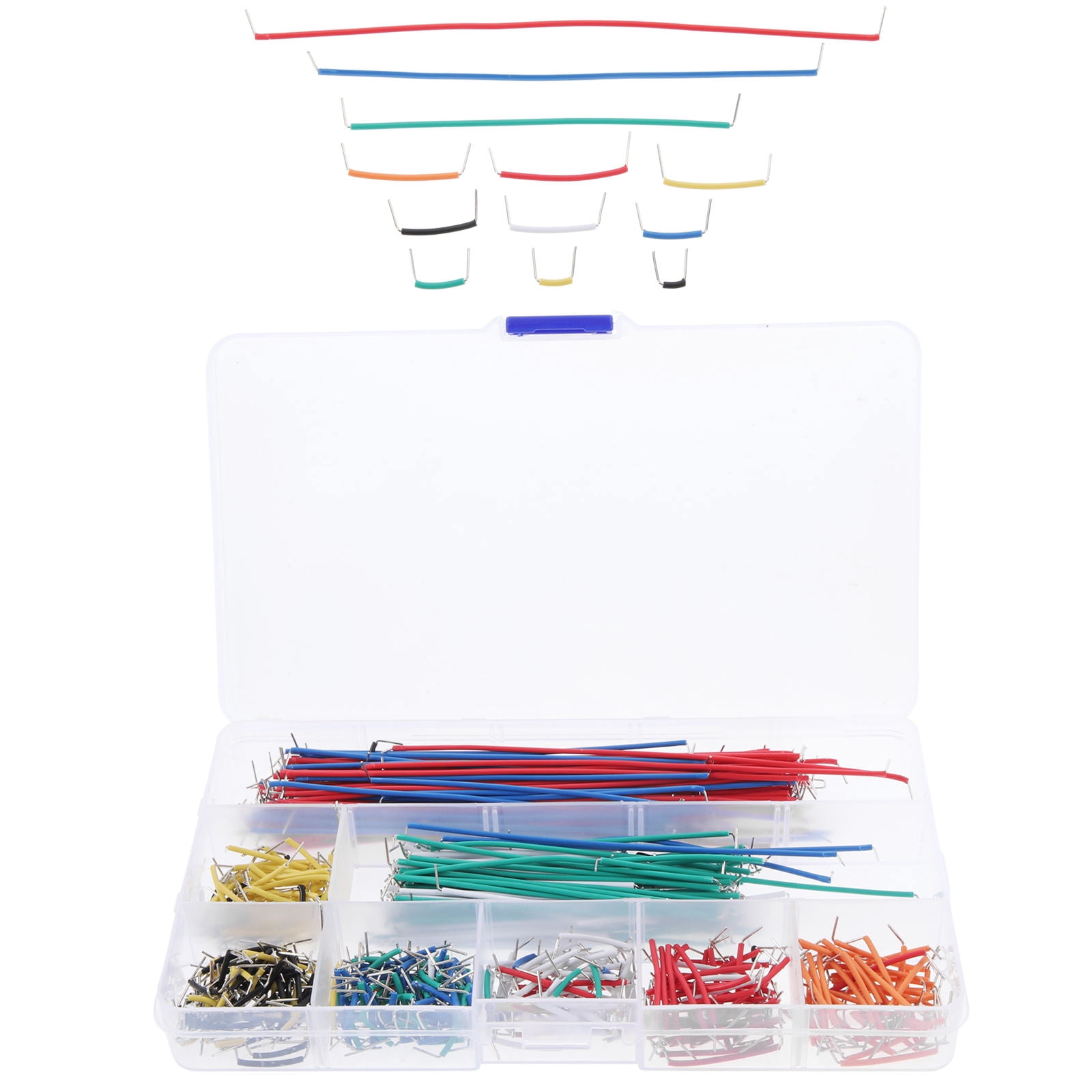 ROSENICE 560Pcs Breadboard Jumper Wires Kit Assorted Color Copper Clad ...