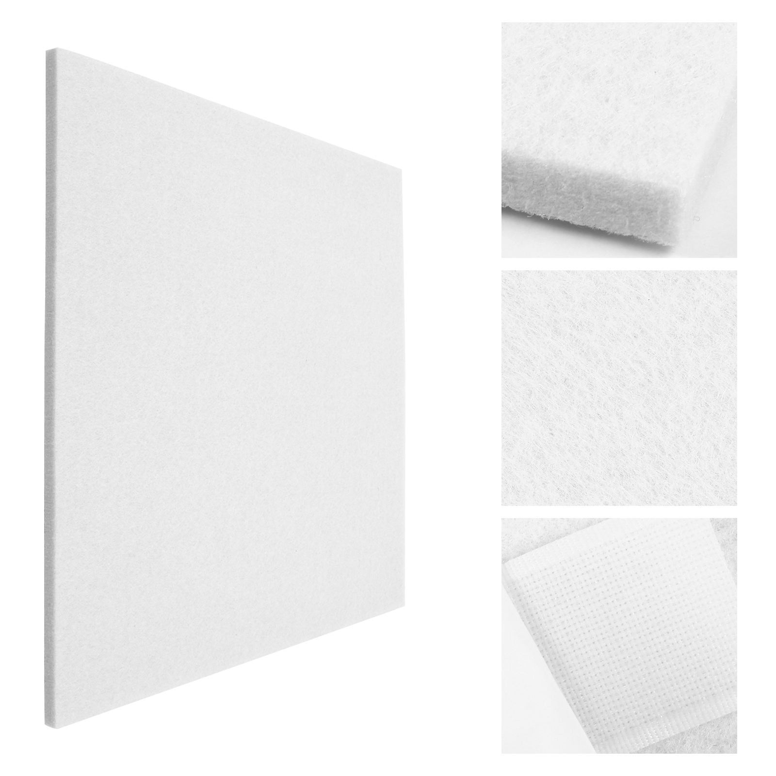 ROSENICE 5Pack Sound Insulation Felt Board Simple Design Acoustic ...