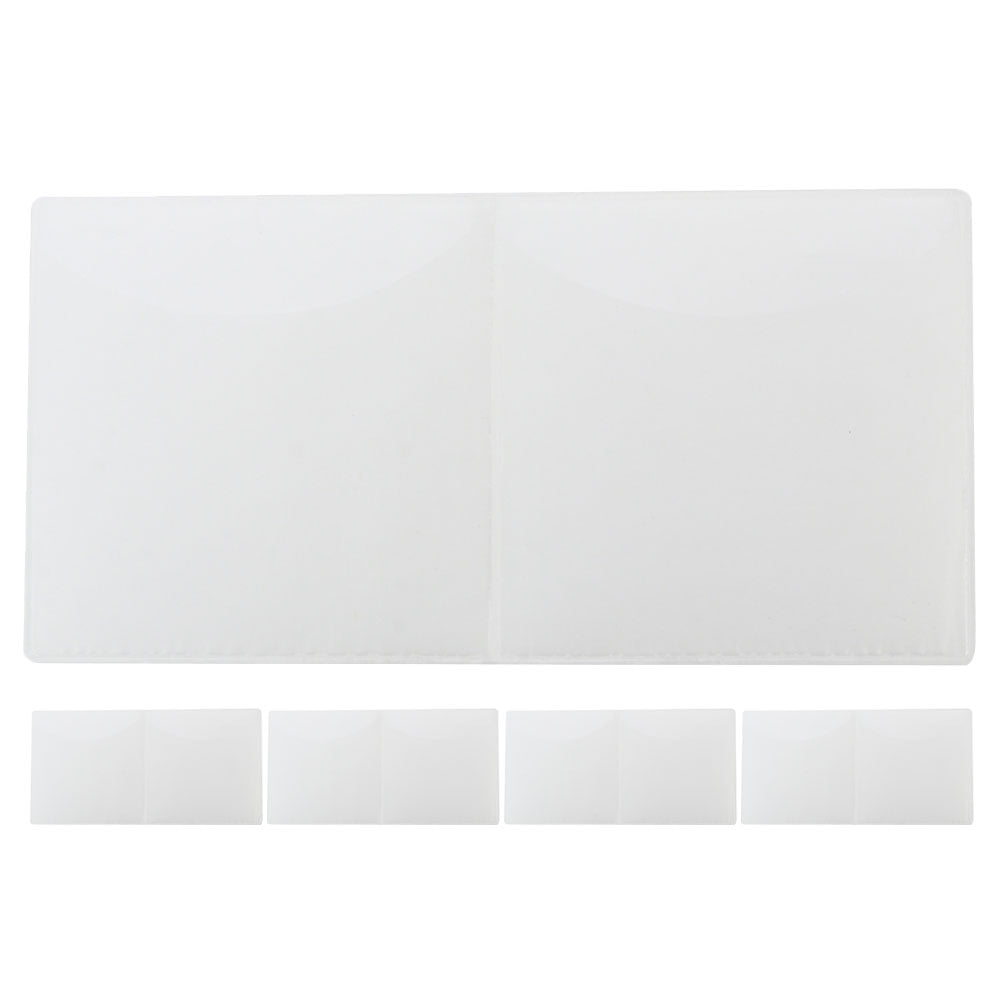 ROSENICE 5Pcs Clear PVC Windshield Stickers for Car Owners with Static ...
