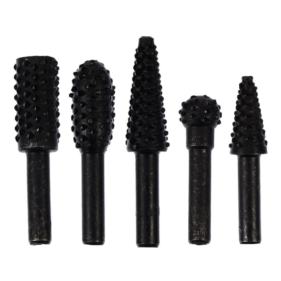 ROSENICE 5Pcs Grinding Bits for Drill Steel Rotary File 1.97X0.39X0 ...