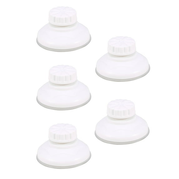 ROSENICE Storage Suction Cup Rack Simple Design 5Pcs 6.1Cm for Bathroom ...