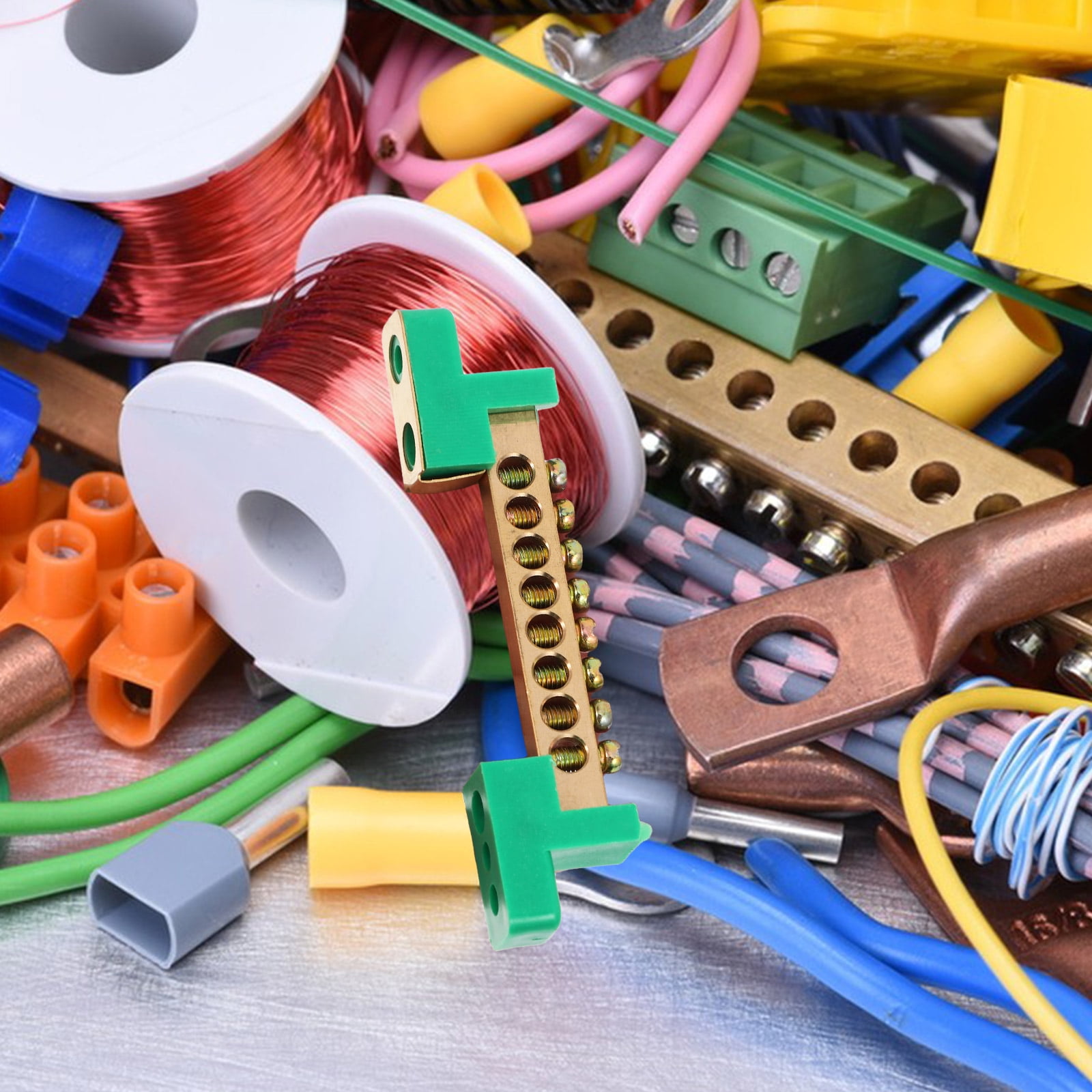 ROSENICE 5pcs Electrical Connector Blocks Terminal Block Wire Connector ...