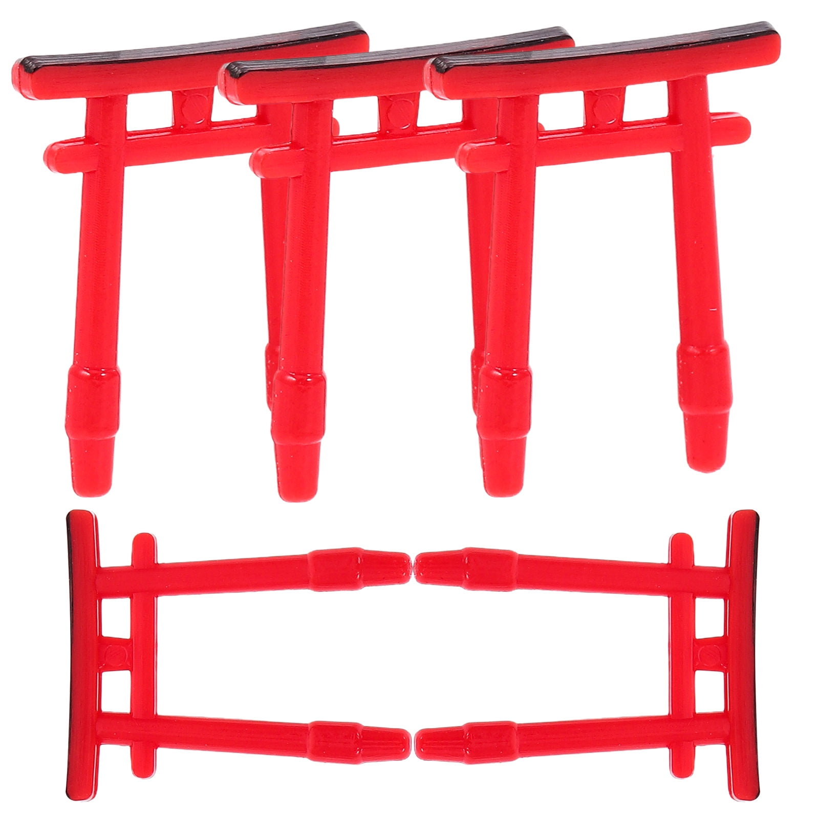 ROSENICE 5pcs Japanese Miniature Gate Model Torii Craft Decorative Mini ...