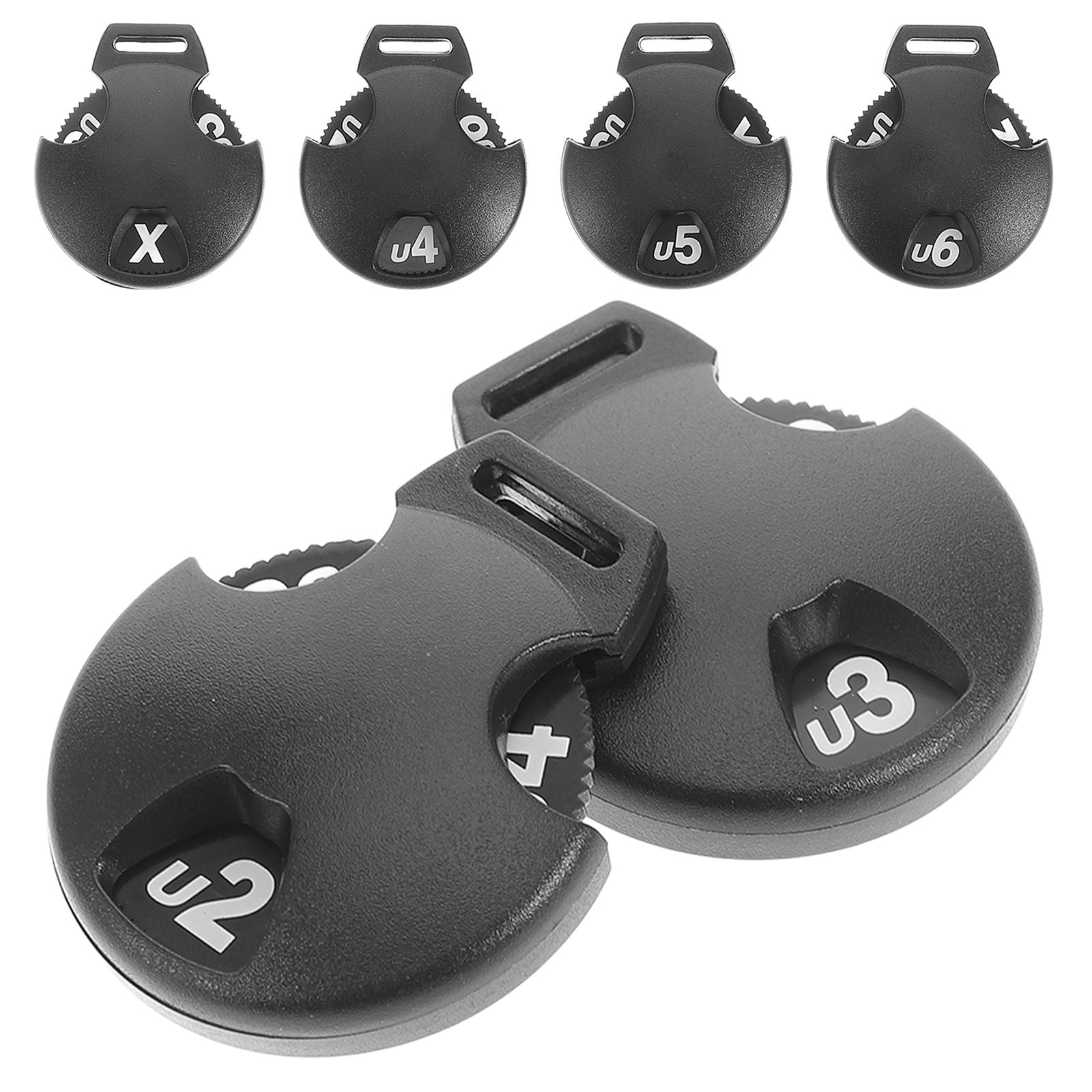 ROSENICE 6 Pcs Numbers for Golf Head Cover Club Labels Plate - Walmart.com