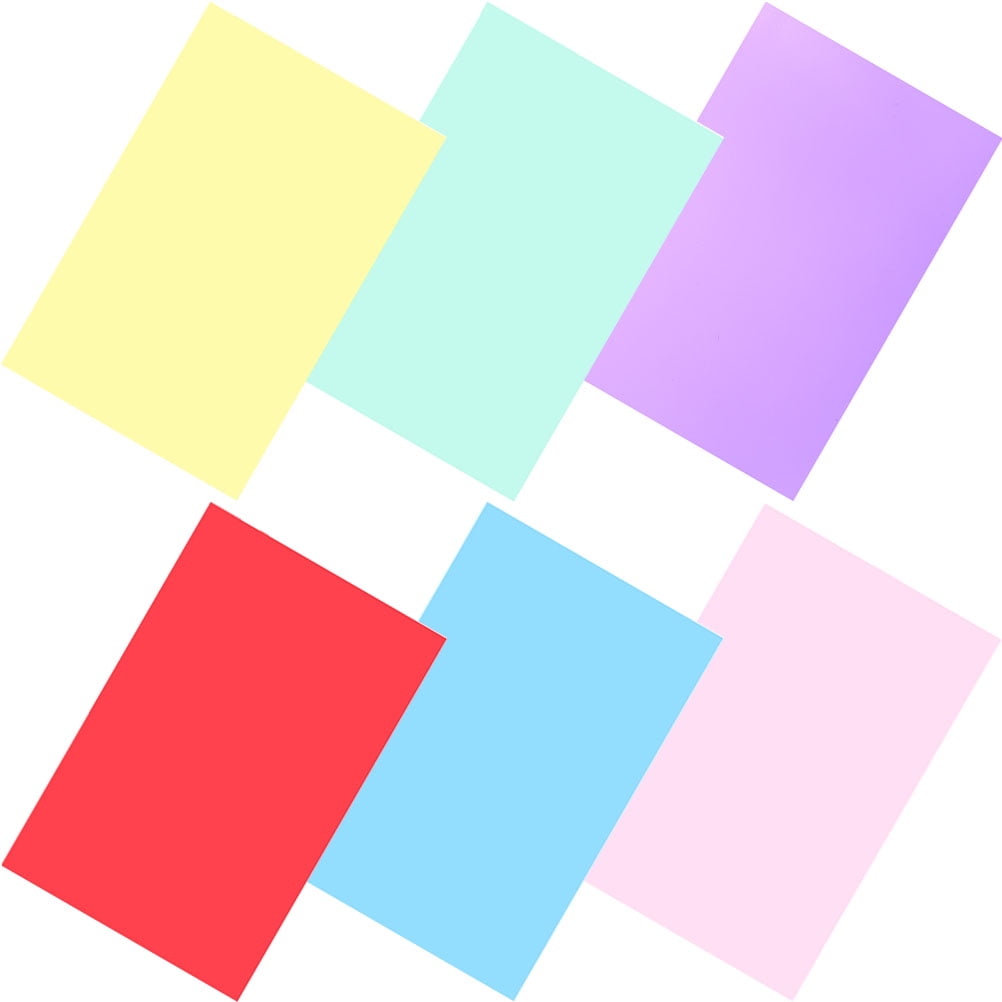 ROSENICE 6 Pcs Pvc Photo Films Light Diffuser Flexible LED Transparent ...