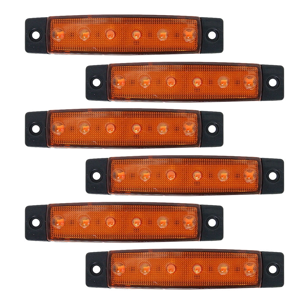 ROSENICE 6Pcs Marine Boat Lights ABS for Yacht Accessories for Boat 12V ...