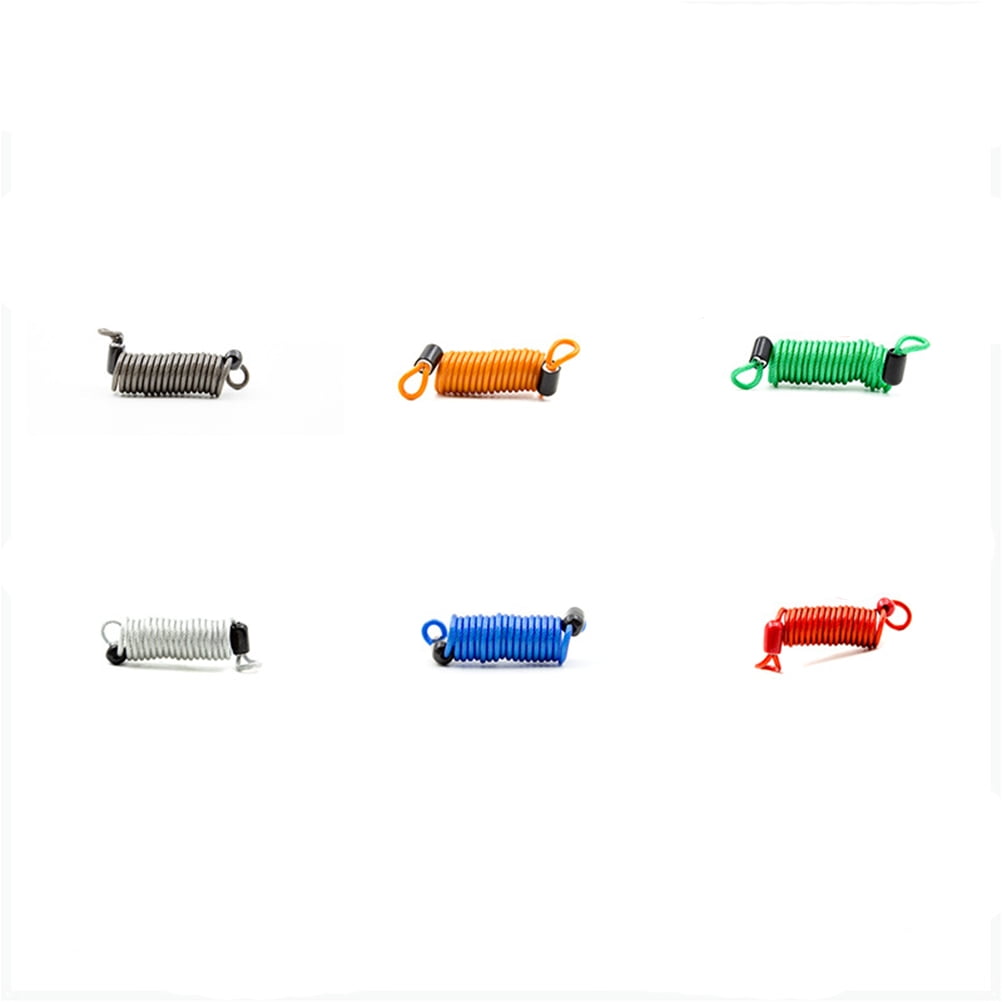 ROSENICE 6Set Round PVC Wire Rope Lock Spring Lock Rope For Daily Life ...