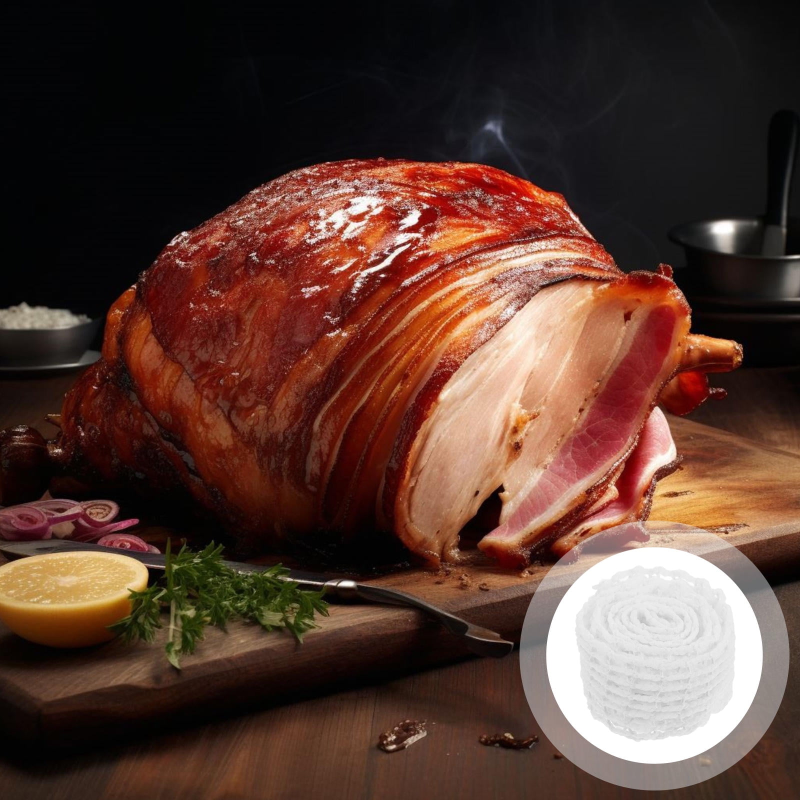 ROSENICE 6Set White Cotton Meat Netting Rolls for Sausage Lovers and ...