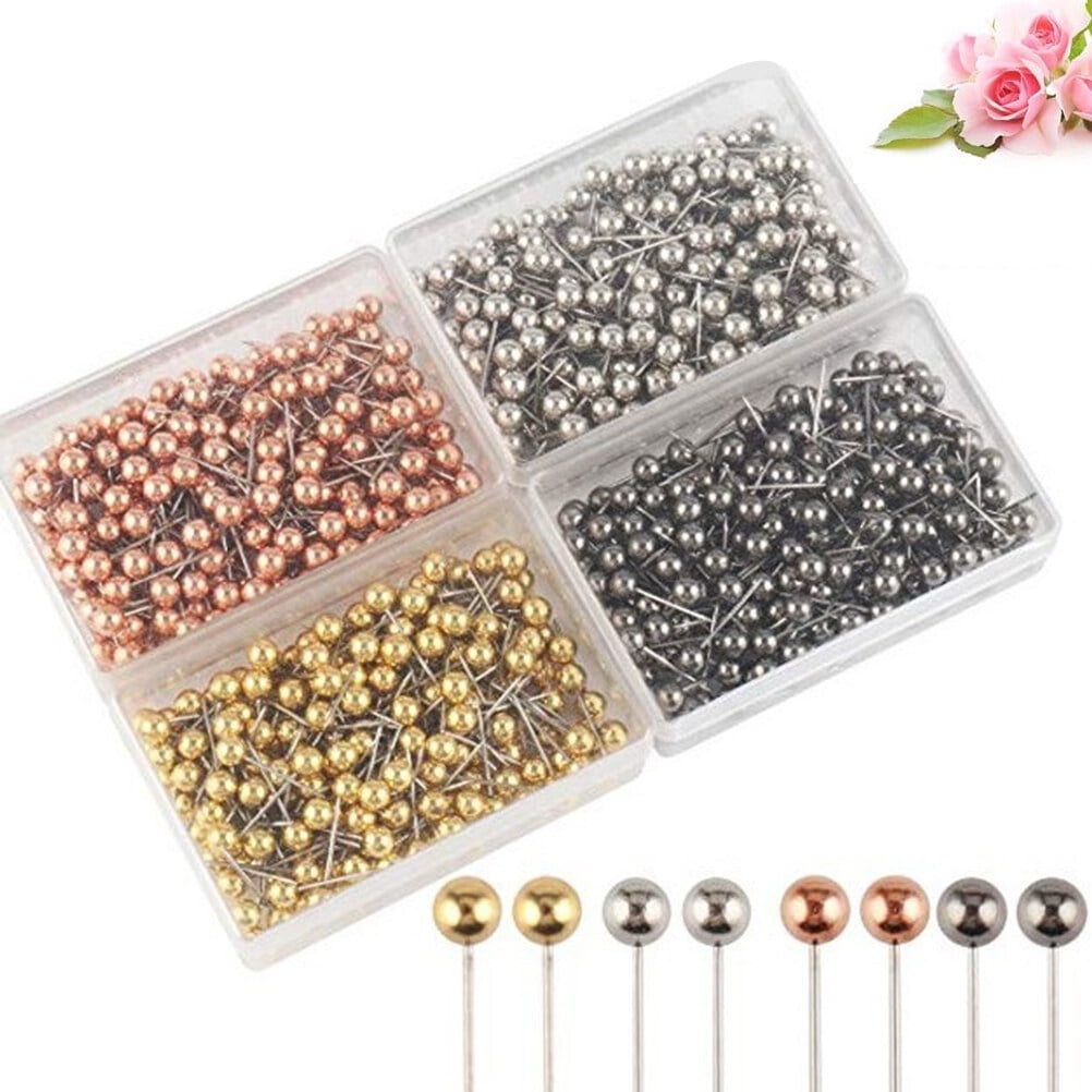ROSENICE 800 Pcs Pushpin Pin Map Tacks Map Flag Pins Flag Push Pins ...