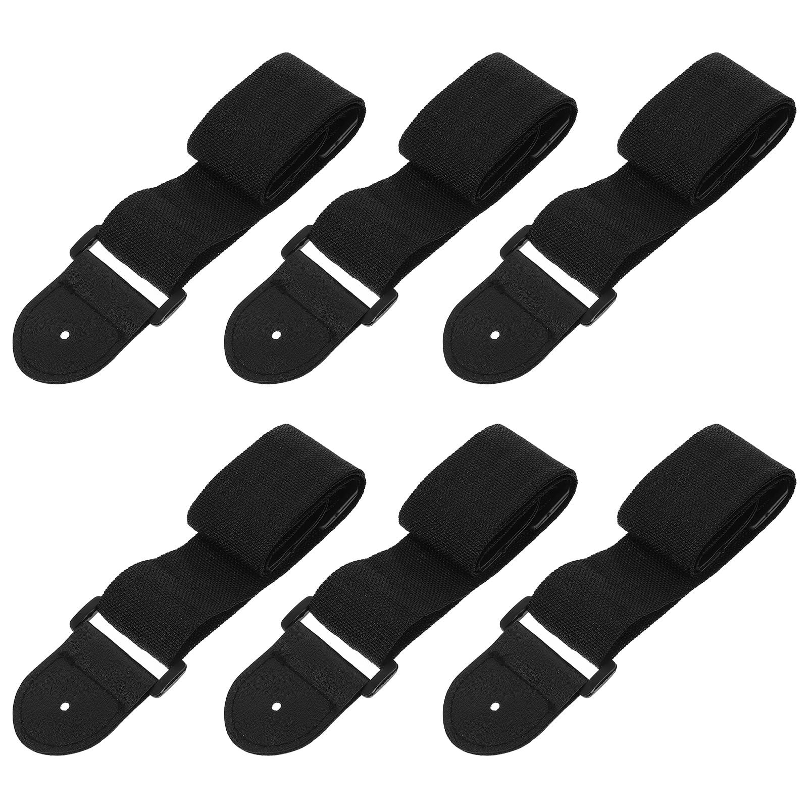 ROSENICE 8Pcs Adjustable Bass Guitar Straps Nylon for Guitars and Bass ...