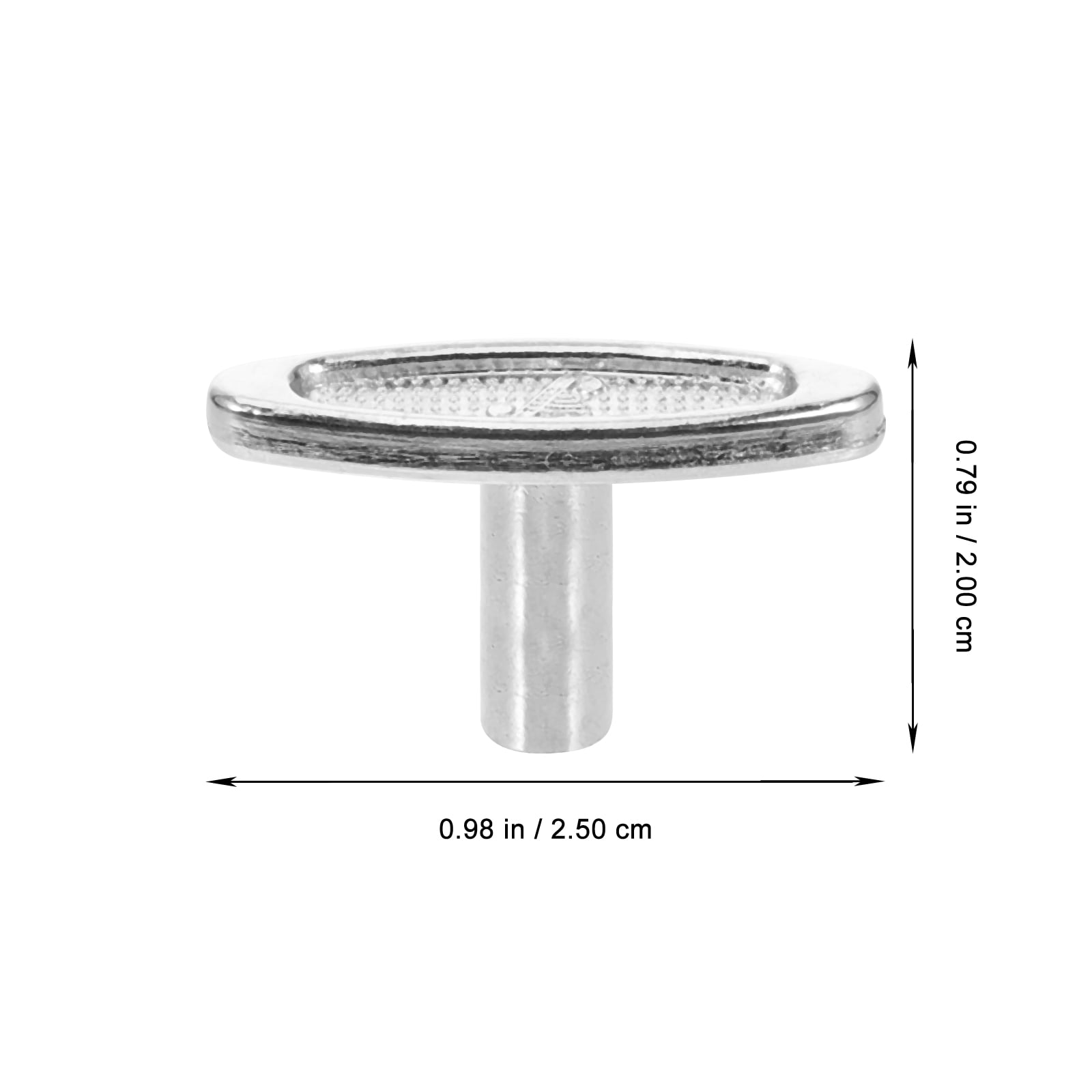 ROSENICE 8Pcs Jewelry Box Key T Shape Bar Silver Iron for Craft ...