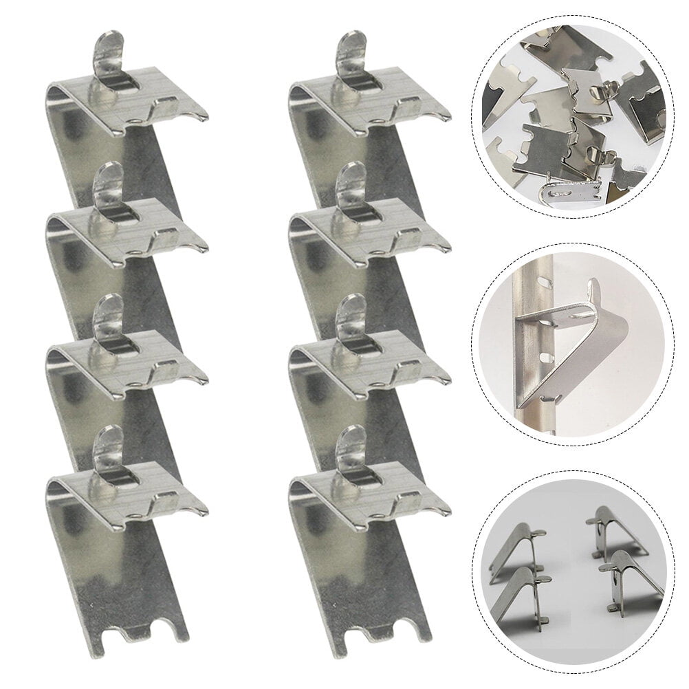 ROSENICE 8pcs Freezer Shelf Clips Refrigerator Support Clips Cooler ...