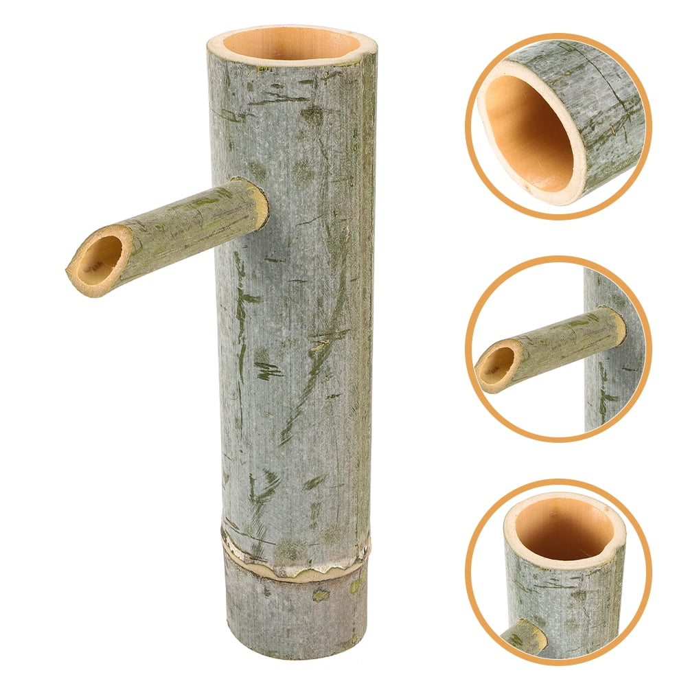 ROSENICE Bamboo Water Fountain Small Bamboo Fountain Bamboo Water ...