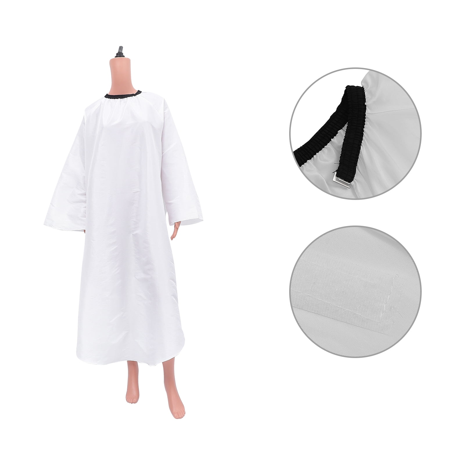 ROSENICE Barber Cloth Hairdressing Cape with Sleeves Hair Stylist Cape ...