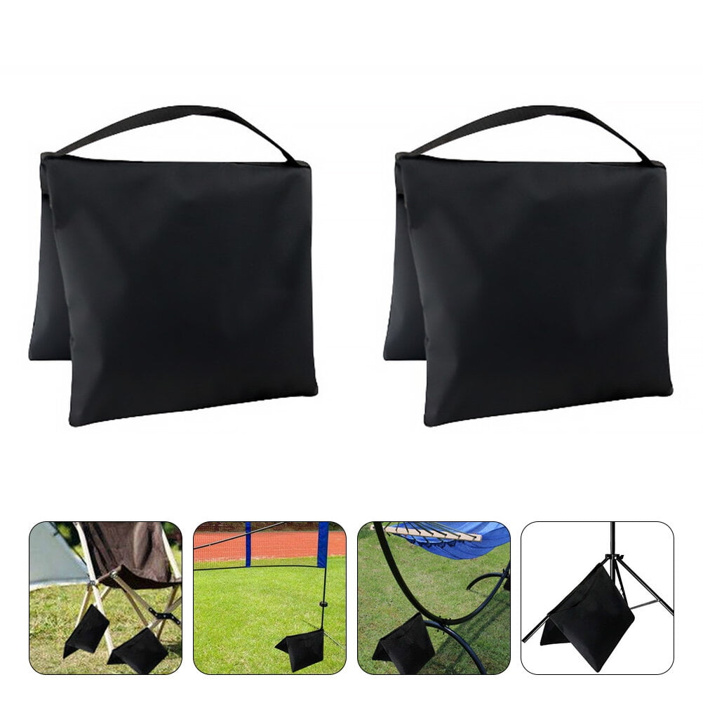 ROSENICE Black Double Zipper Sandbags for Tripod Light Stands Made of ...