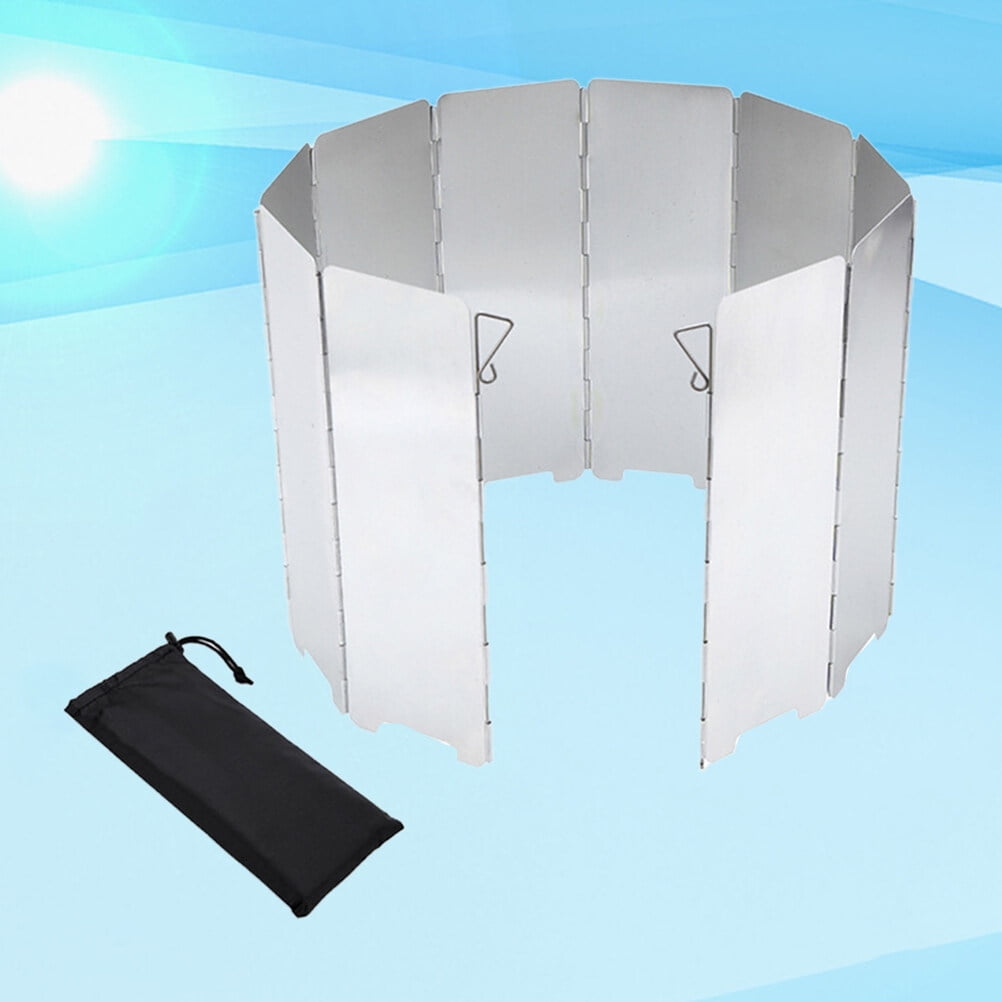 ROSENICE Camp Stove Windshield Portable Alcohol Windscreen - Walmart.com
