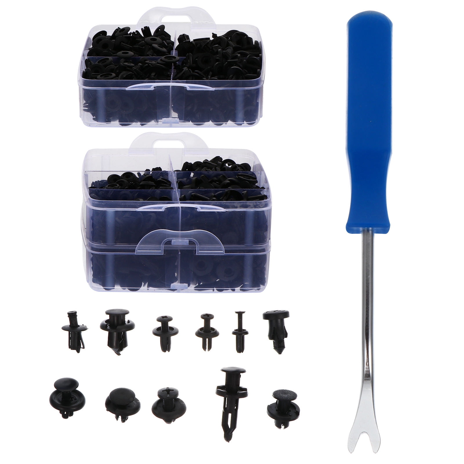 ROSENICE Car Bumper Repair Kit 620Pcs Plastic Automotive Retainer Clip ...