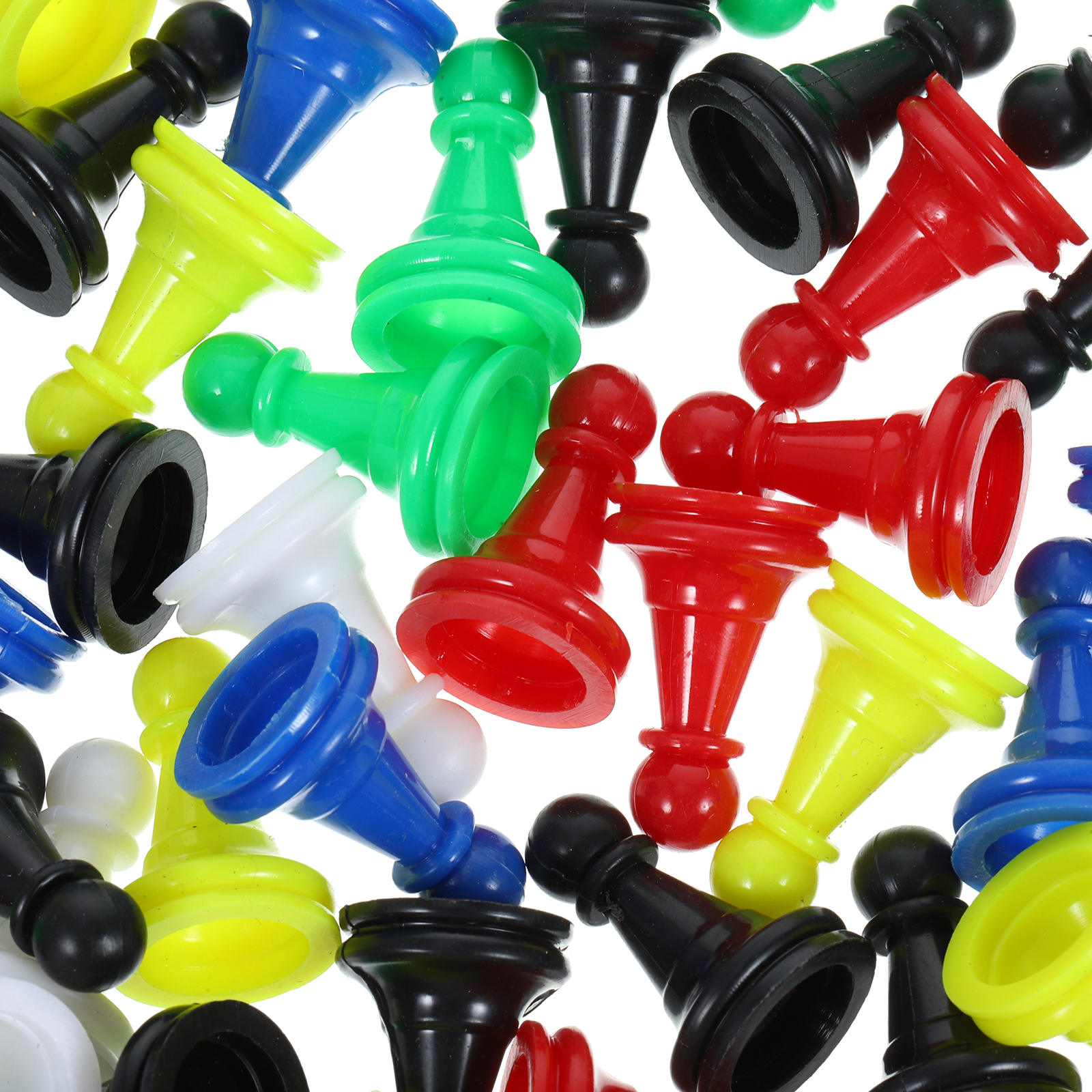 ROSENICE Chess Accessories 96Pcs Plastic Pawns for Creative Board Game ...