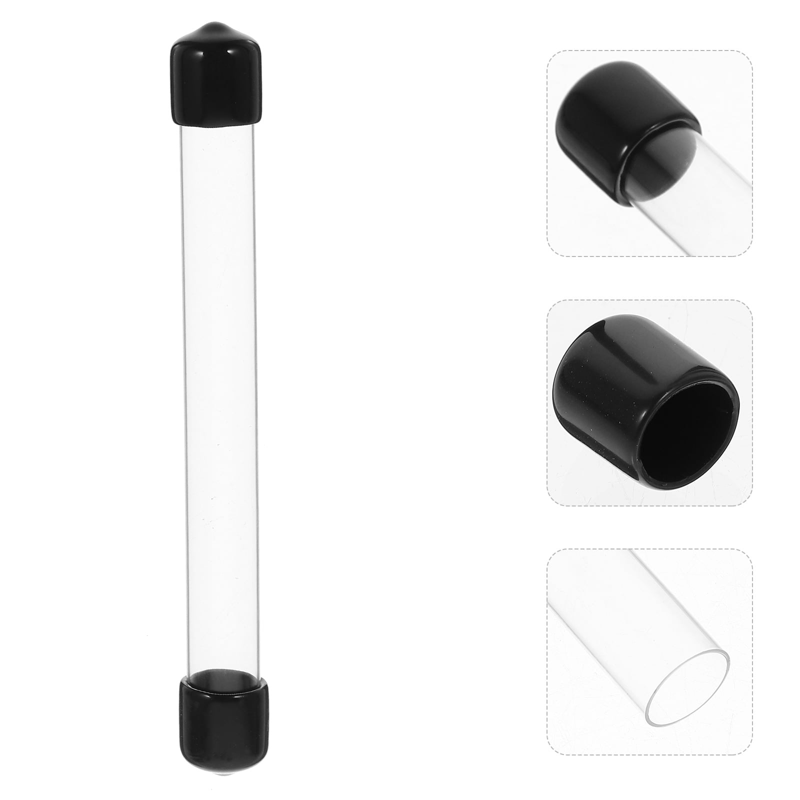 ROSENICE Clear Plastic Storage Tube for Travel Agarwood Incense Sticks ...