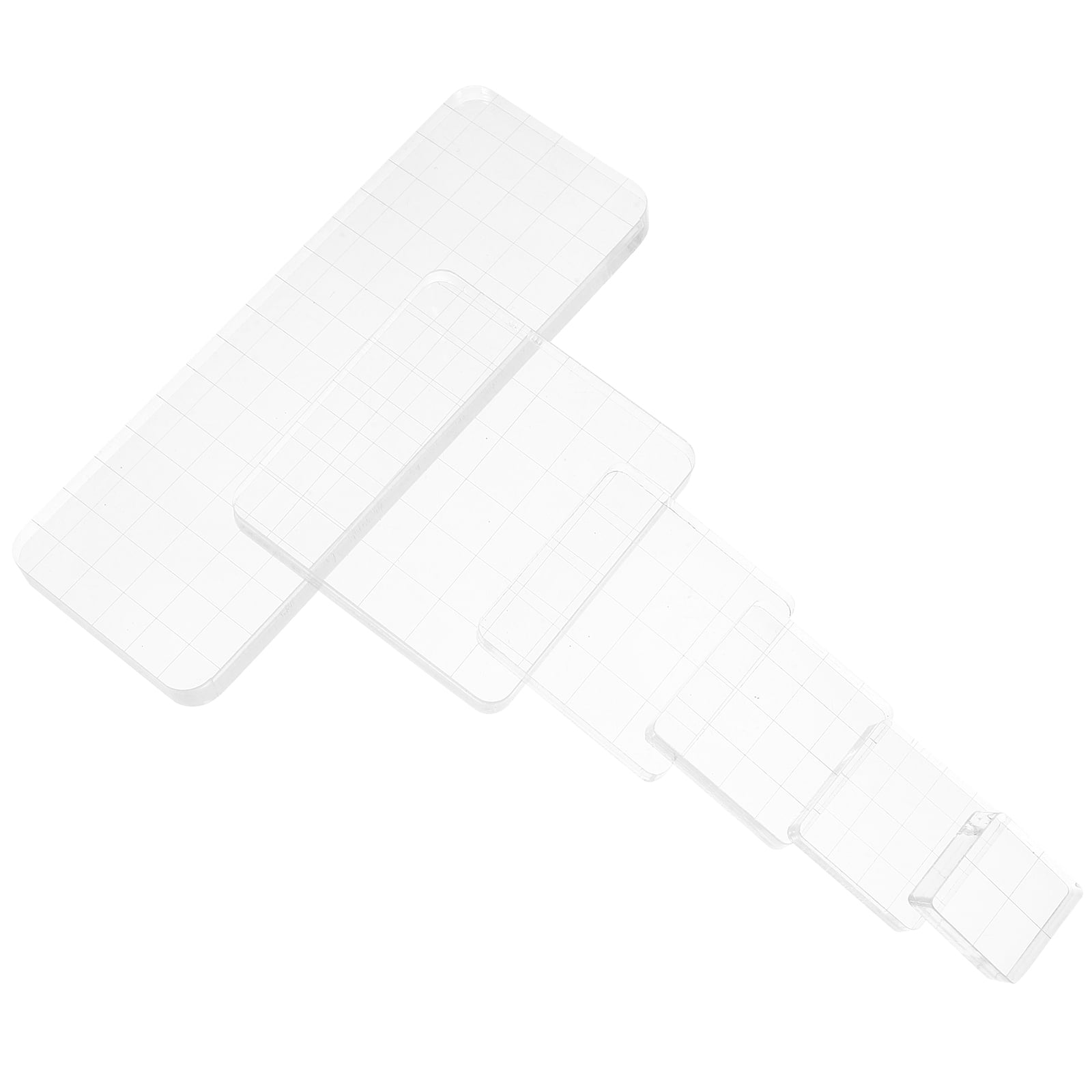 ROSENICE Clear Stamping Block Acrylic Stamp Blocks Precise Stamping ...