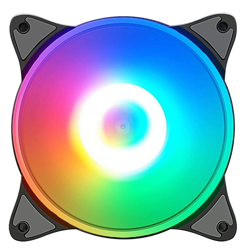 ROSENICE Cooling Fan 12cm Computer Radiator Desktop Computer Chassis ...