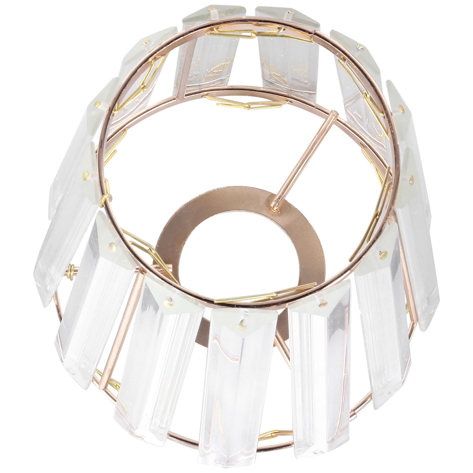 ROSENICE Crystal Lampshade Ceiling Light Cover Chic Lamp Shade for Home ...