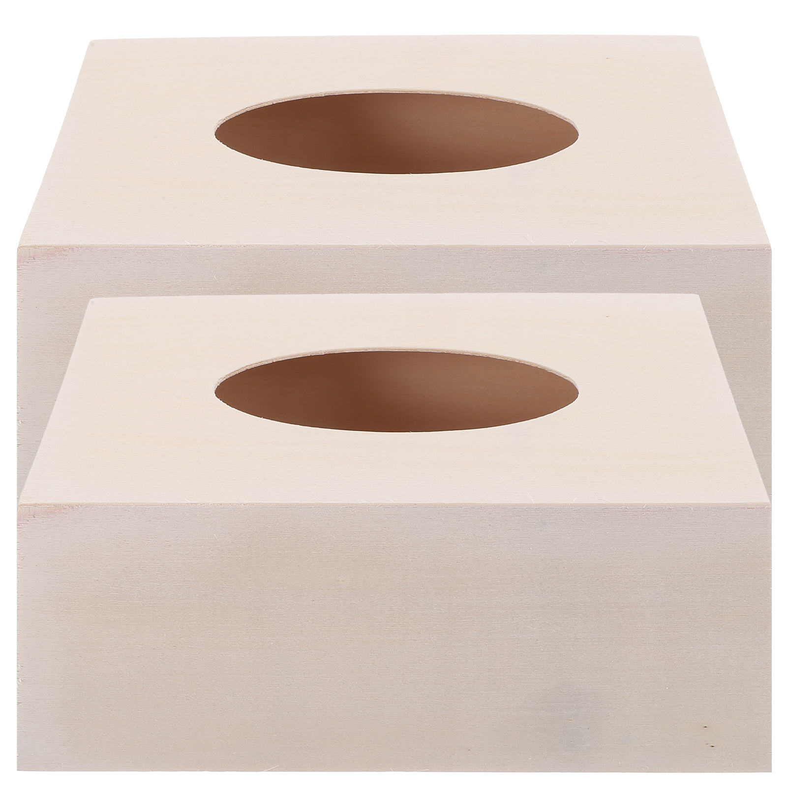 ROSENICE DIY Tissue Box Made of Synthetic Material for Storage Beige ...