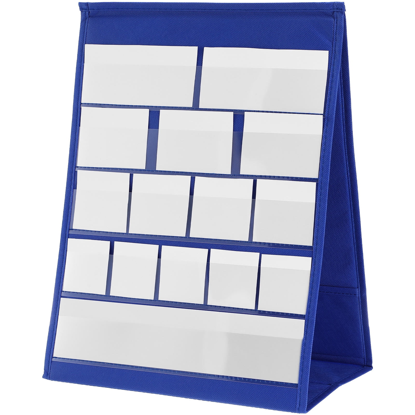 ROSENICE Desktop Pocket Chart Holder Self-standing for Classroom ...