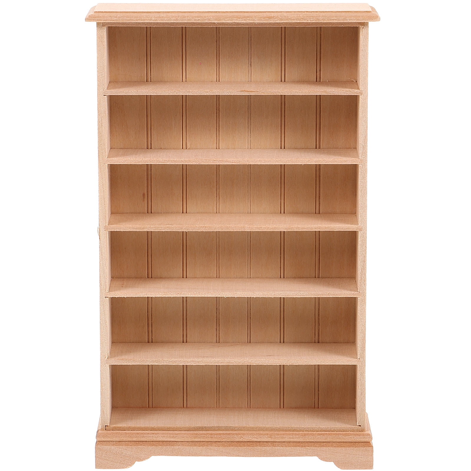ROSENICE Doll House Book Shelf Storage Shelf Miniature Book Shelf Doll ...