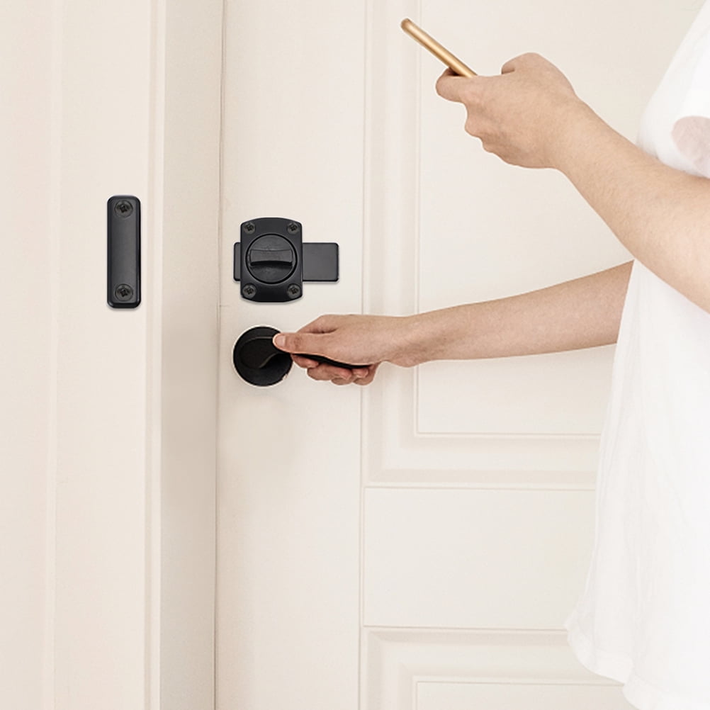 ROSENICE Door Latch Lock Rotate Bolt Gate Latch Safety Slide Lock ...
