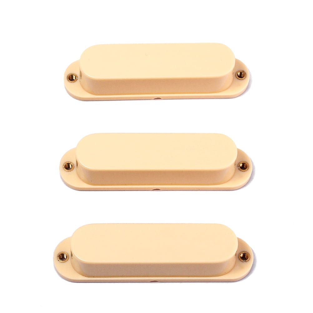 ROSENICE Electric Guitar Cover 3Pcs Single Coil Pickup No Holes Light ...