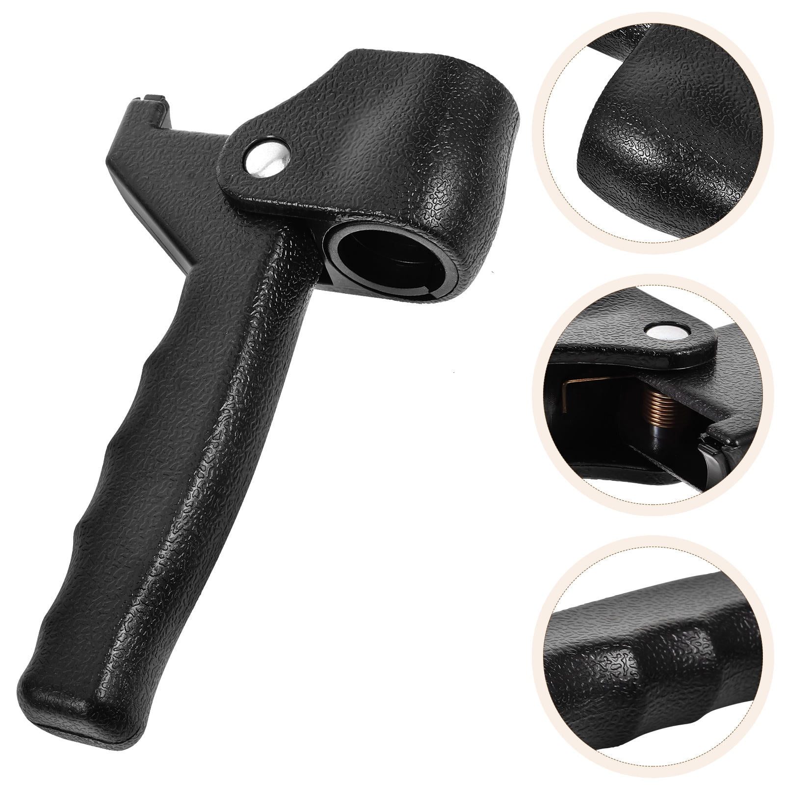 ROSENICE Ergonomic Plastic Cane Handle for Home Use Black Walking Aid ...