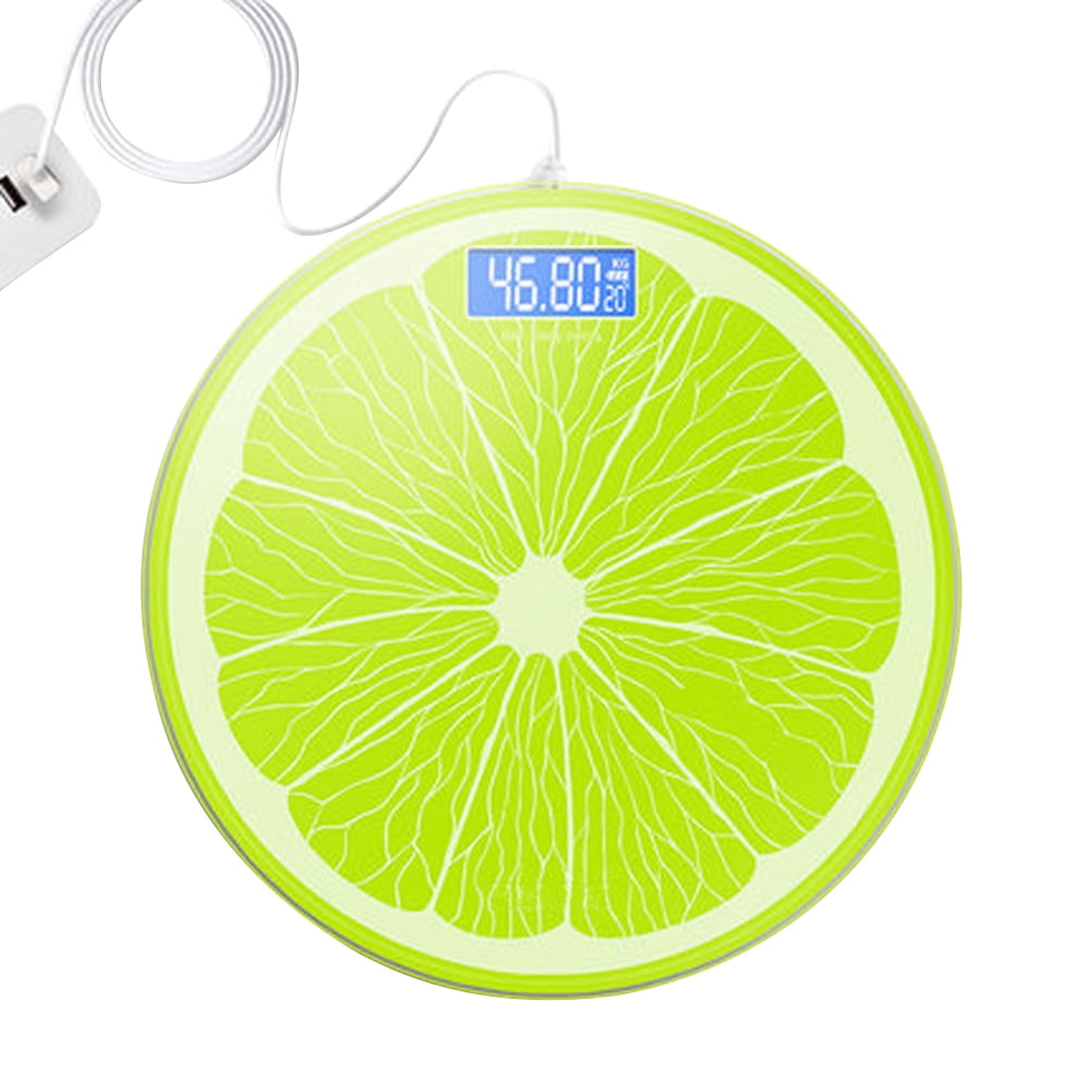 ROSENICE Green Tempered Glass Body Weight Scale with Step On Technology and Anti Skid Padding 0 ...