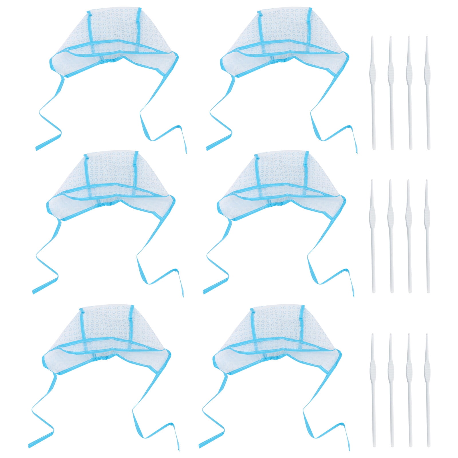 ROSENICE Hair Dyeing Cap and Needle Set Disposable Caps Crochet 28X15CM ...