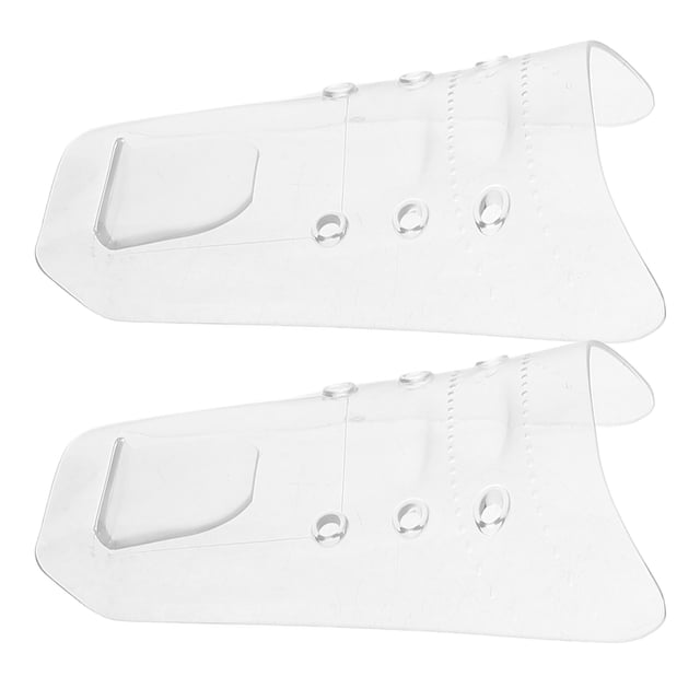 ROSENICE Hairdressers 1 Pair Transparent Plastic Shoe Covers Anti ...