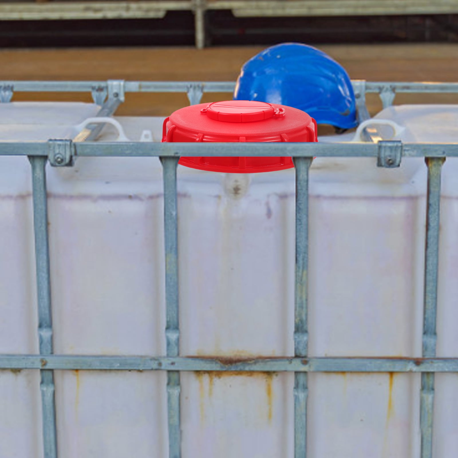 ROSENICE Hemoton IBC Tote Lid Breathable Cap for Storage Tanks and ...