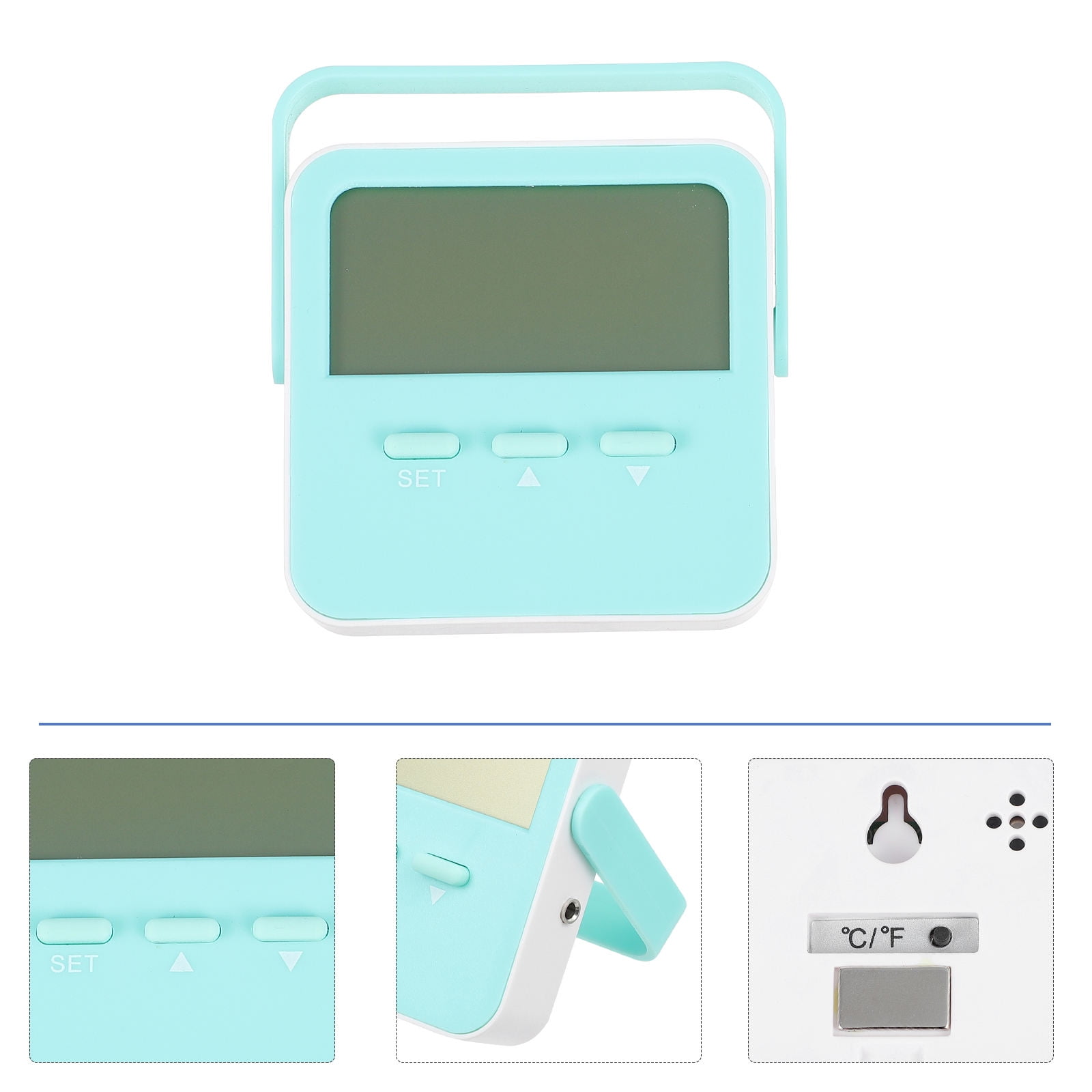 ROSENICE Indoor Thermometer Outdoor Temperature Meter Digital Desktop ...