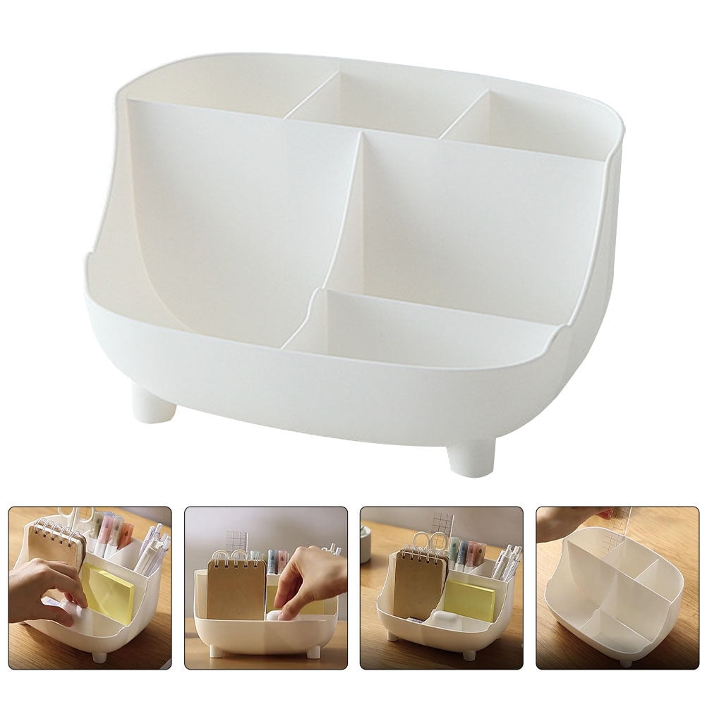 ROSENICE Laboratory Use Plastic Desktop Organizer Stationery Storage ...