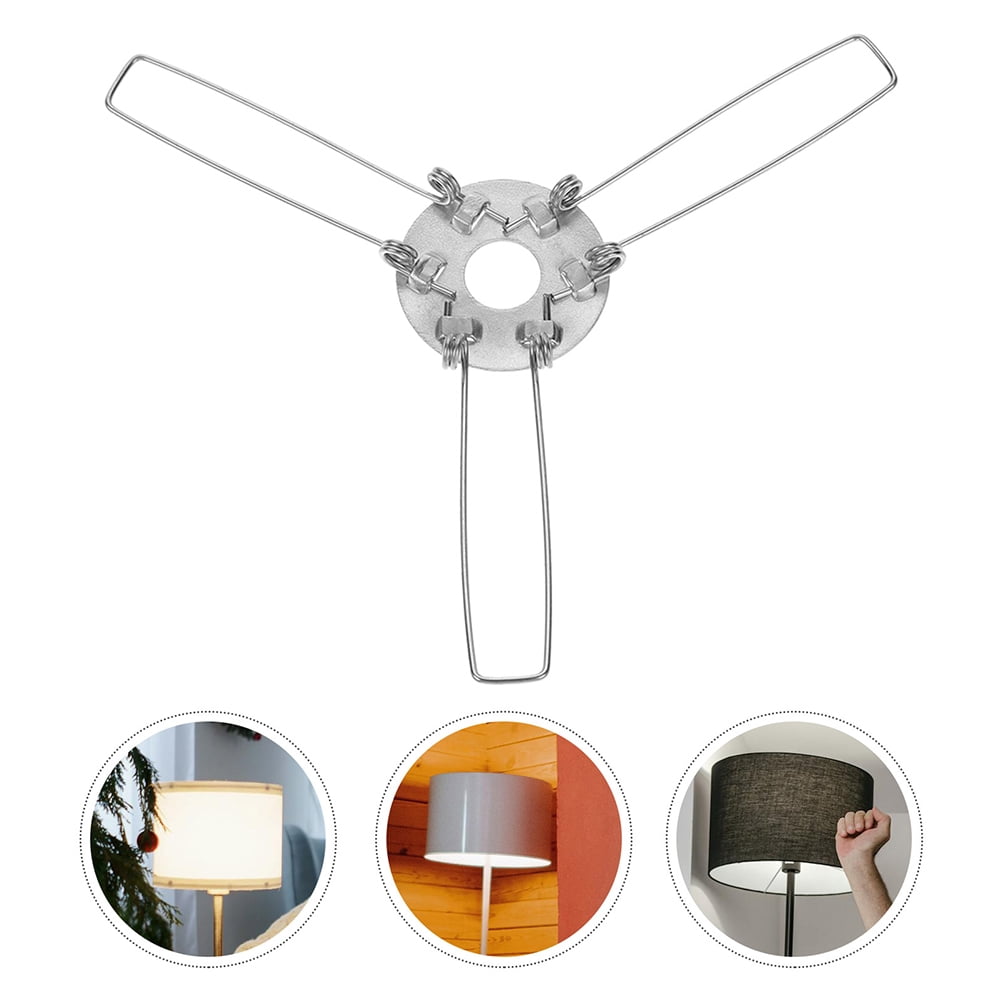 ROSENICE Lampshade Spring Clip Silver Galvanized Iron Versatile ...