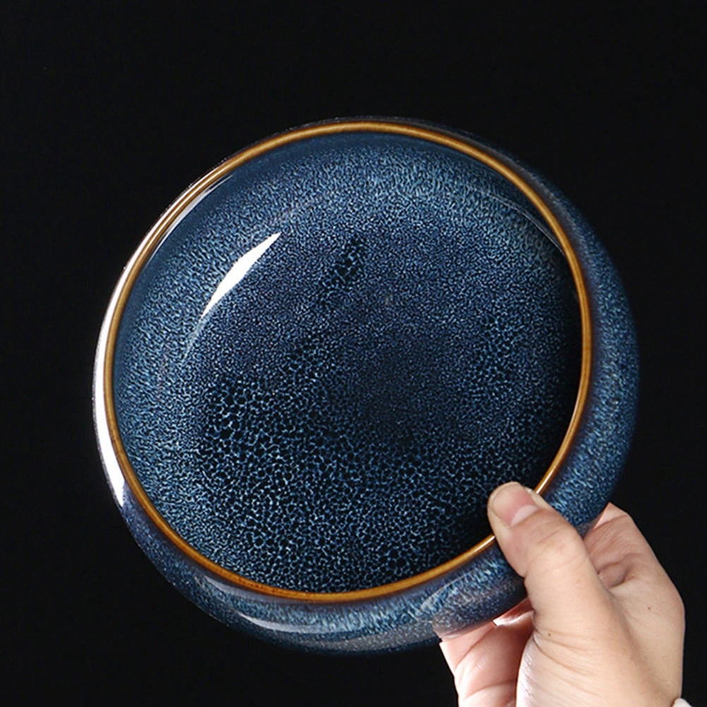 ROSENICE Large Ceramic Tea Wash Bowl For Tea Residue Elegant Teaware ...